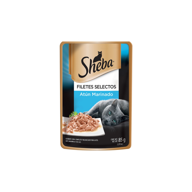 24 Sobres Sheba 85 gr Alimento para Gato Sabor a elegir | Club Mundo Animal